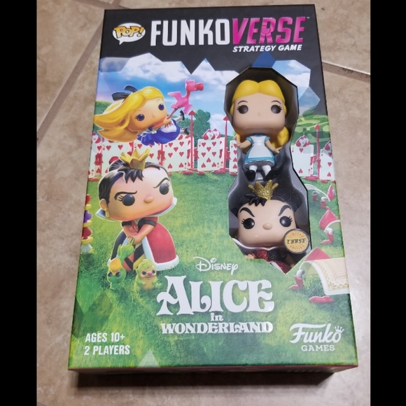Funko | Toys | Funkoverse Disneys Alice In Wonderland Pop Strategy Game ...